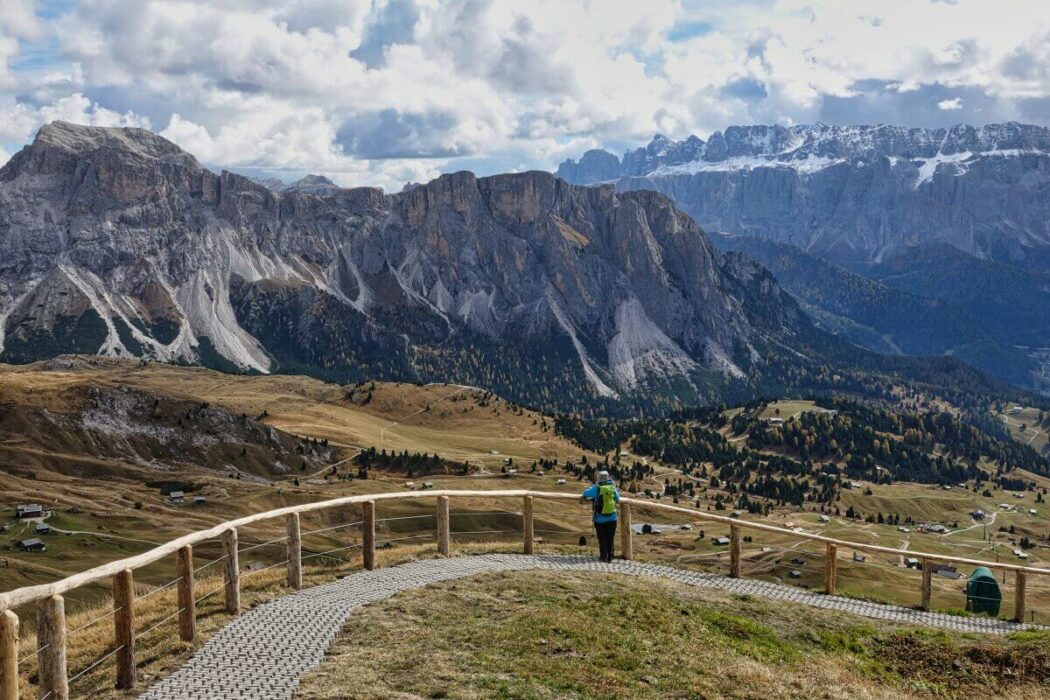 Wanderung zur Seceda in Südtirol