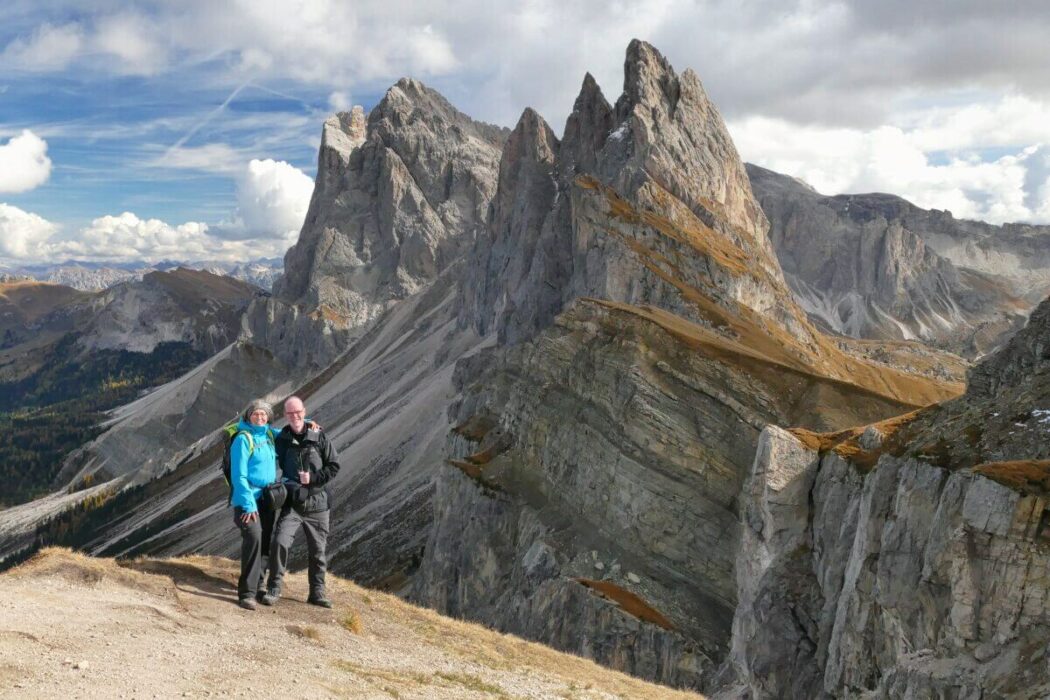 Wanderung zur Seceda in Südtirol